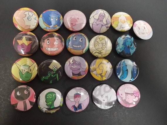 1 Inch Steven Universe Pins | Etsy