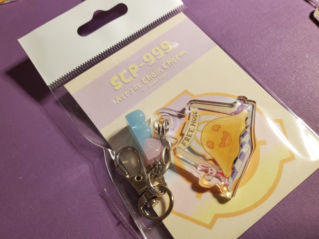 SCP-999 - 1.5 Inch Acrylic Charm. - Tickle Monster - Secure Contain ...