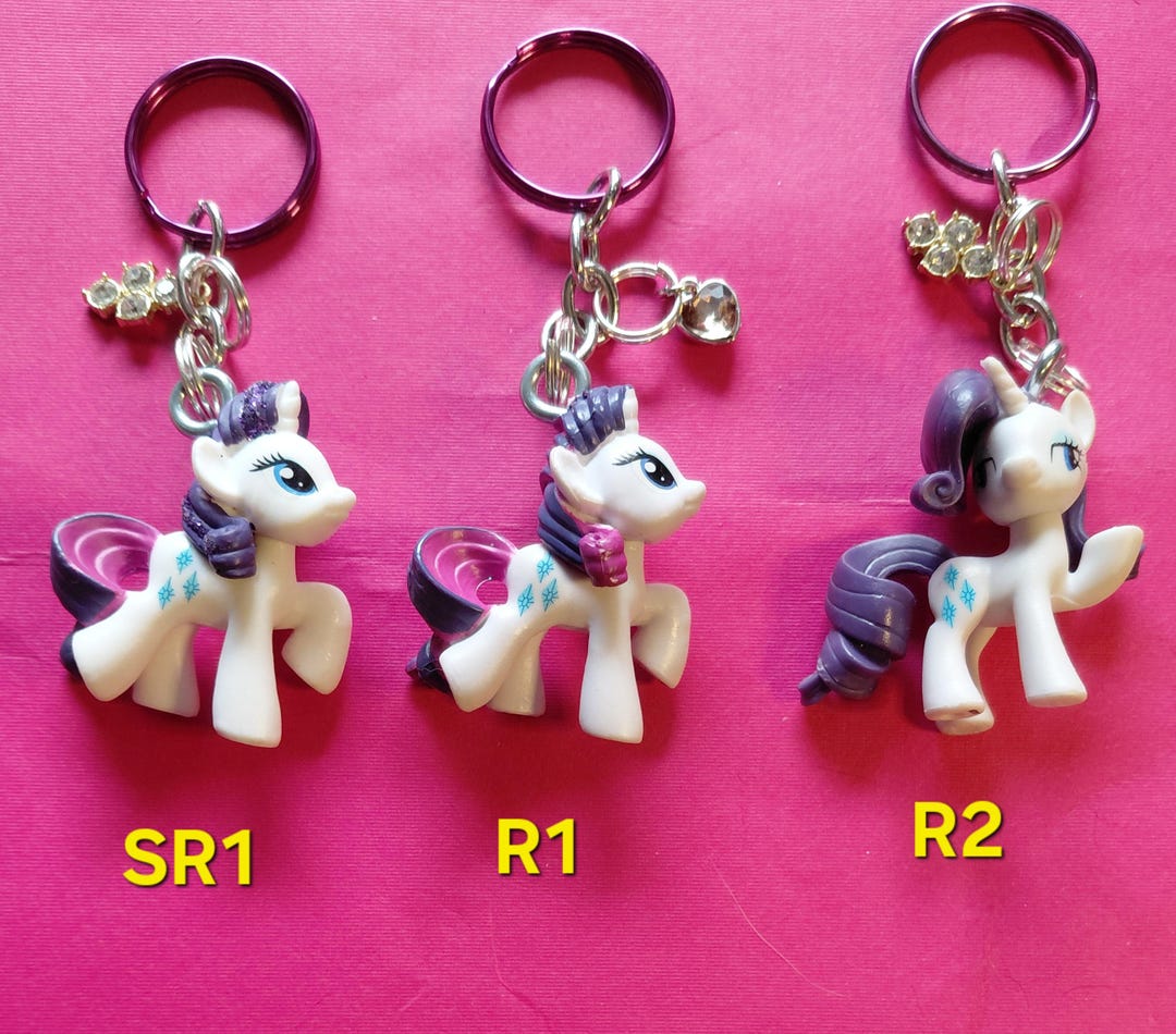 Rarity, My Little Pony (MLP) up Cycled Keychains - Etsy