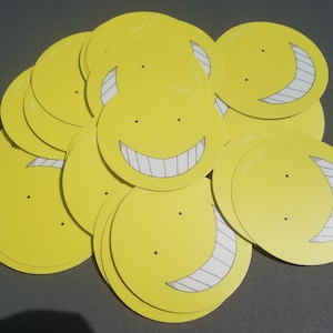 Koro Sensei Vinyl Sticker Assassination Classroom | Etsy
