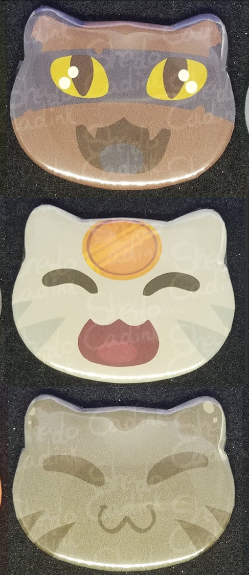 Slime Rancher Cats Pins/magnets Tabby Hunter Lucky Slimes | Etsy
