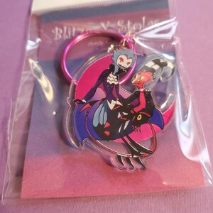 Blitzo X Stolas Helluva Boss Inspired Keychains - 2 Inch Arcylic - Etsy