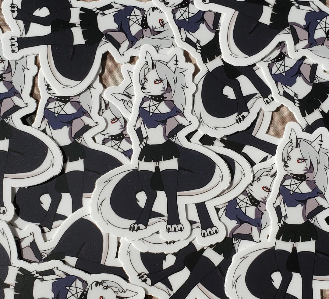 Loona Helluva Boss Vinyl Stickers - 3 Inch - - Etsy