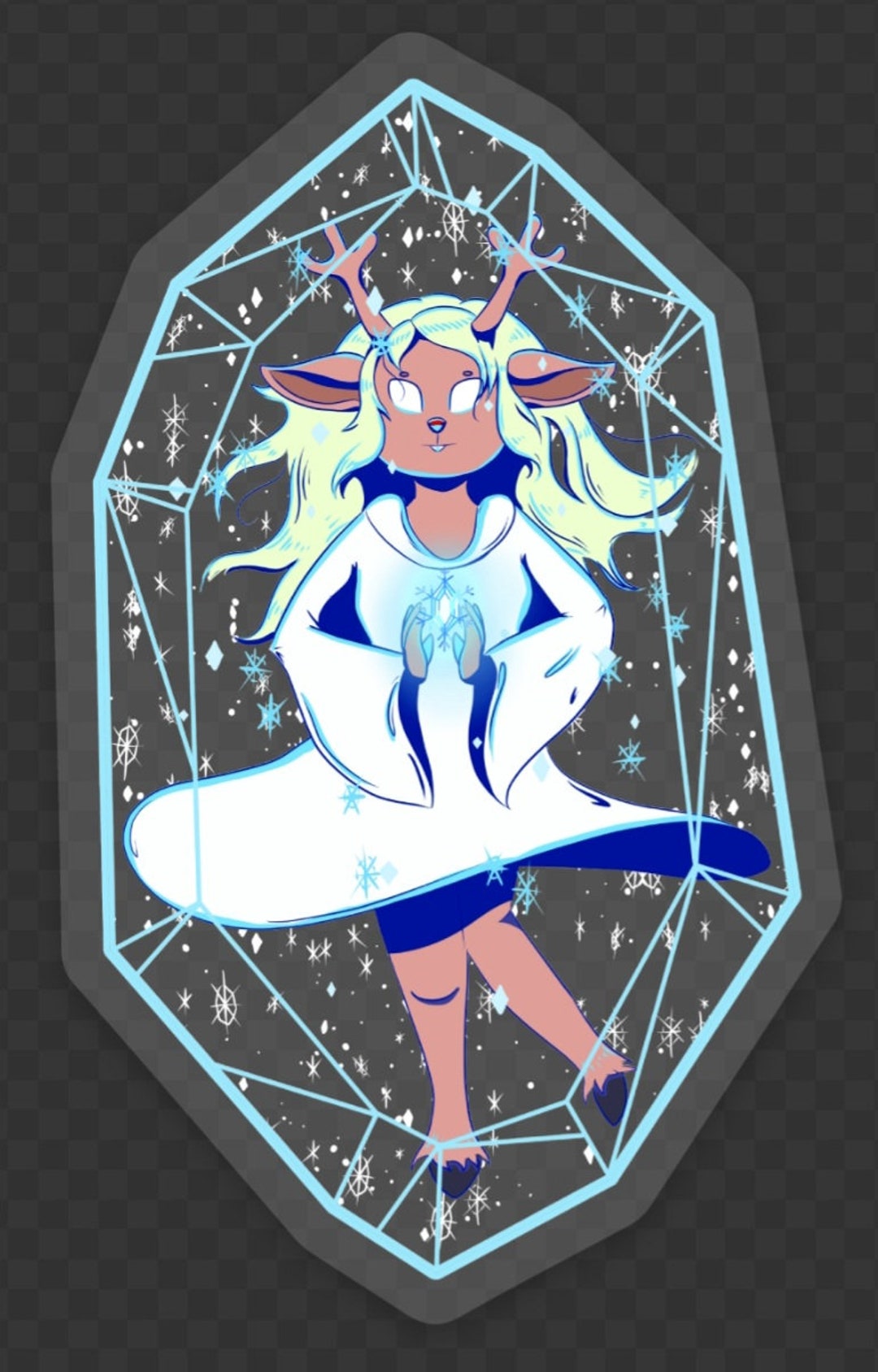 Noelle Holiday Deltarune SNOW GRAVE 1.84 X 3 - Etsy