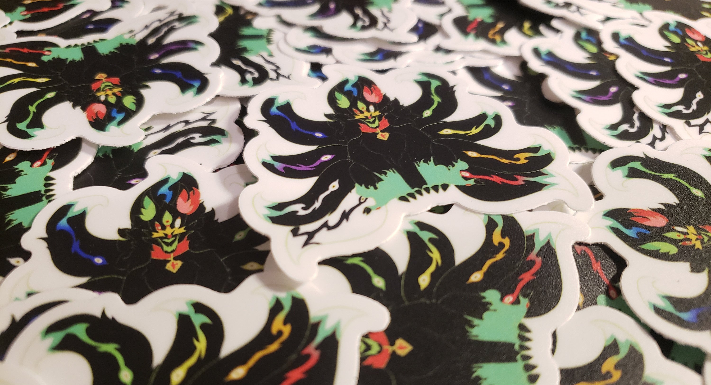Murder Mystery Form Mystery Of Mystery Skulls Animated Vinyl Sticker