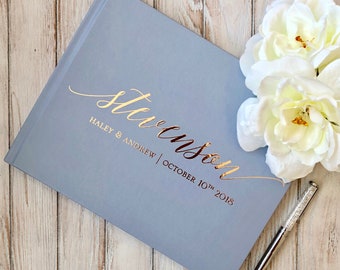 Elegant Guest Book | Etsy