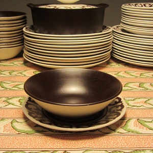 J & G Meakin - "maidstone" Earthenware Series - Mocha Brown ("bianca ...