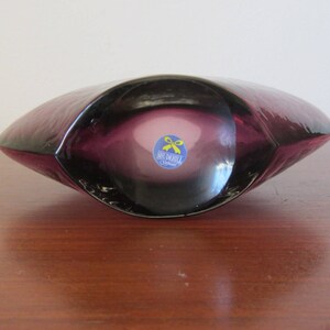 SHUDEHILL Giftware Bulb shaped textured purple glass Flower | Etsy