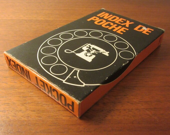 Vintage "pocket Index", Model KL-33 - White Plastic Mini Phone Index ...