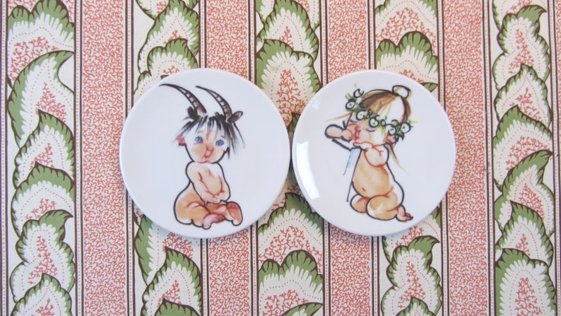 CHRISTEL MAROTT Royal Copenhagen Porcelain Round Small | Etsy