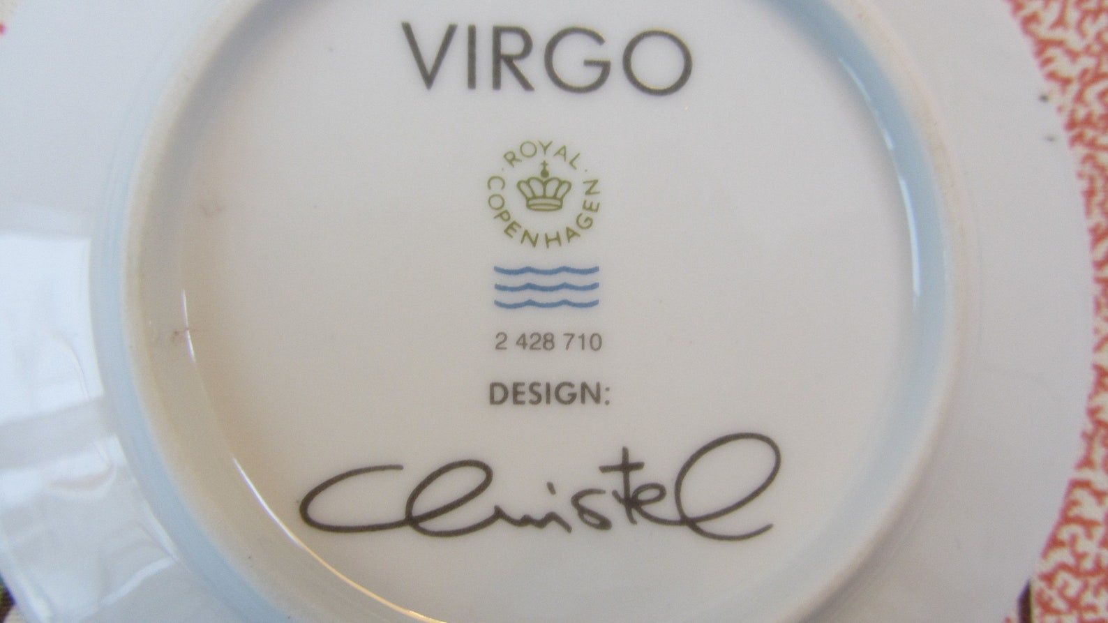 CHRISTEL MAROTT - Royal Copenhagen - Porcelain Round Small Plaque ...