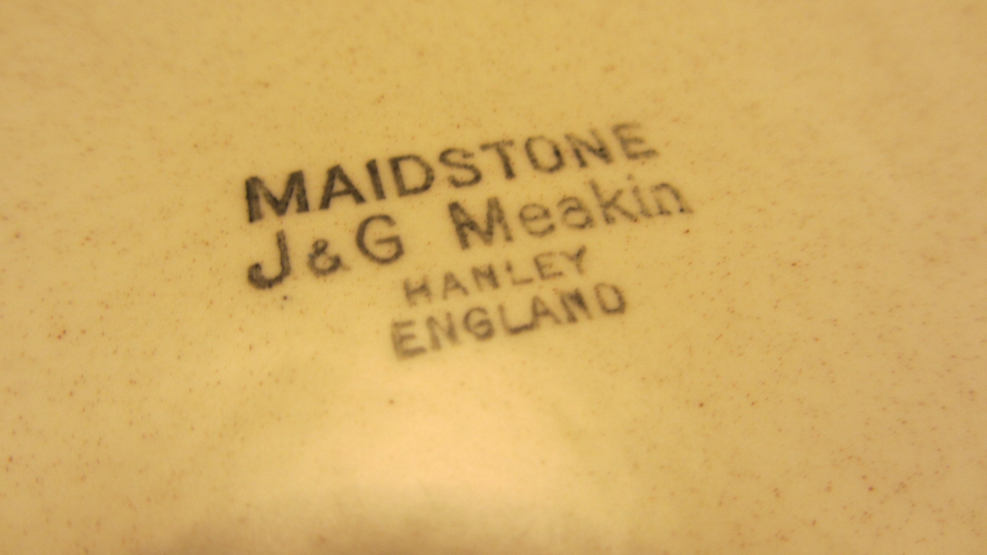 EVE MIDWINTER - J & G Meakin Studio - "maidstone" Series, "bianca ...