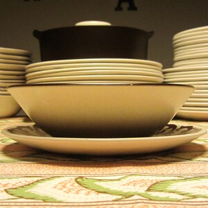 J & G Meakin - "maidstone" Earthenware Series - Mocha Brown ("bianca ...