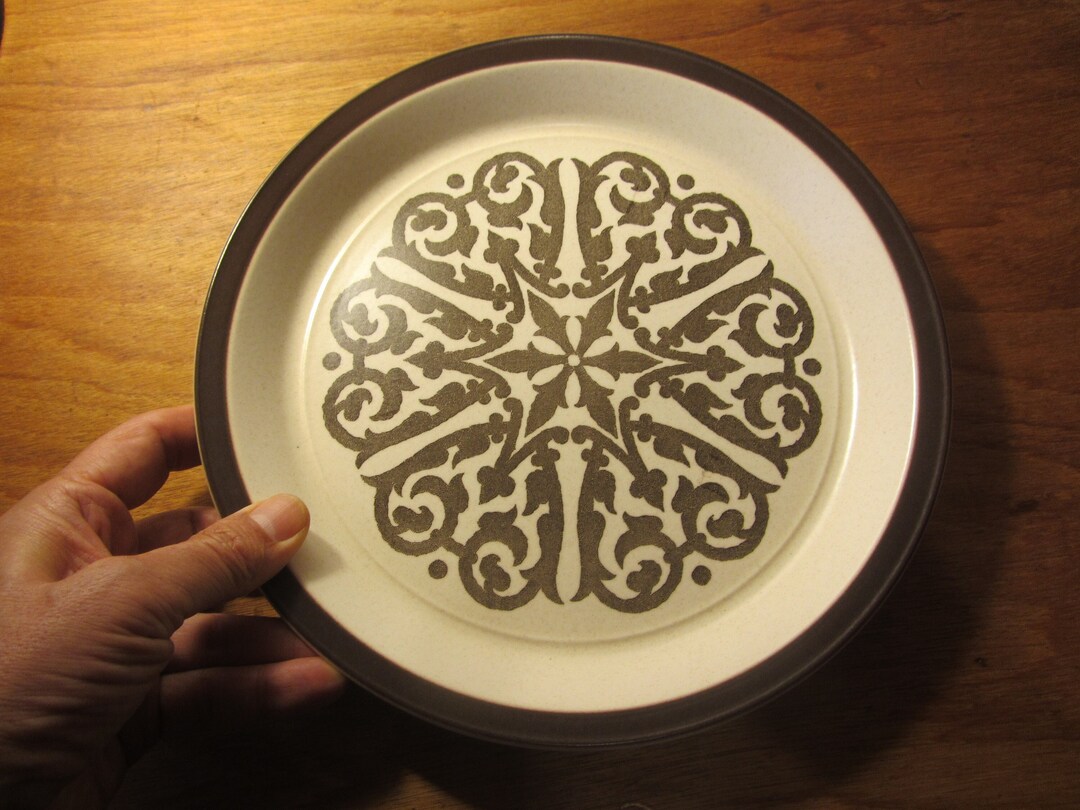 DOVERSTONE Staffordshire Pottery Heather Gates Pattern Large Round ...