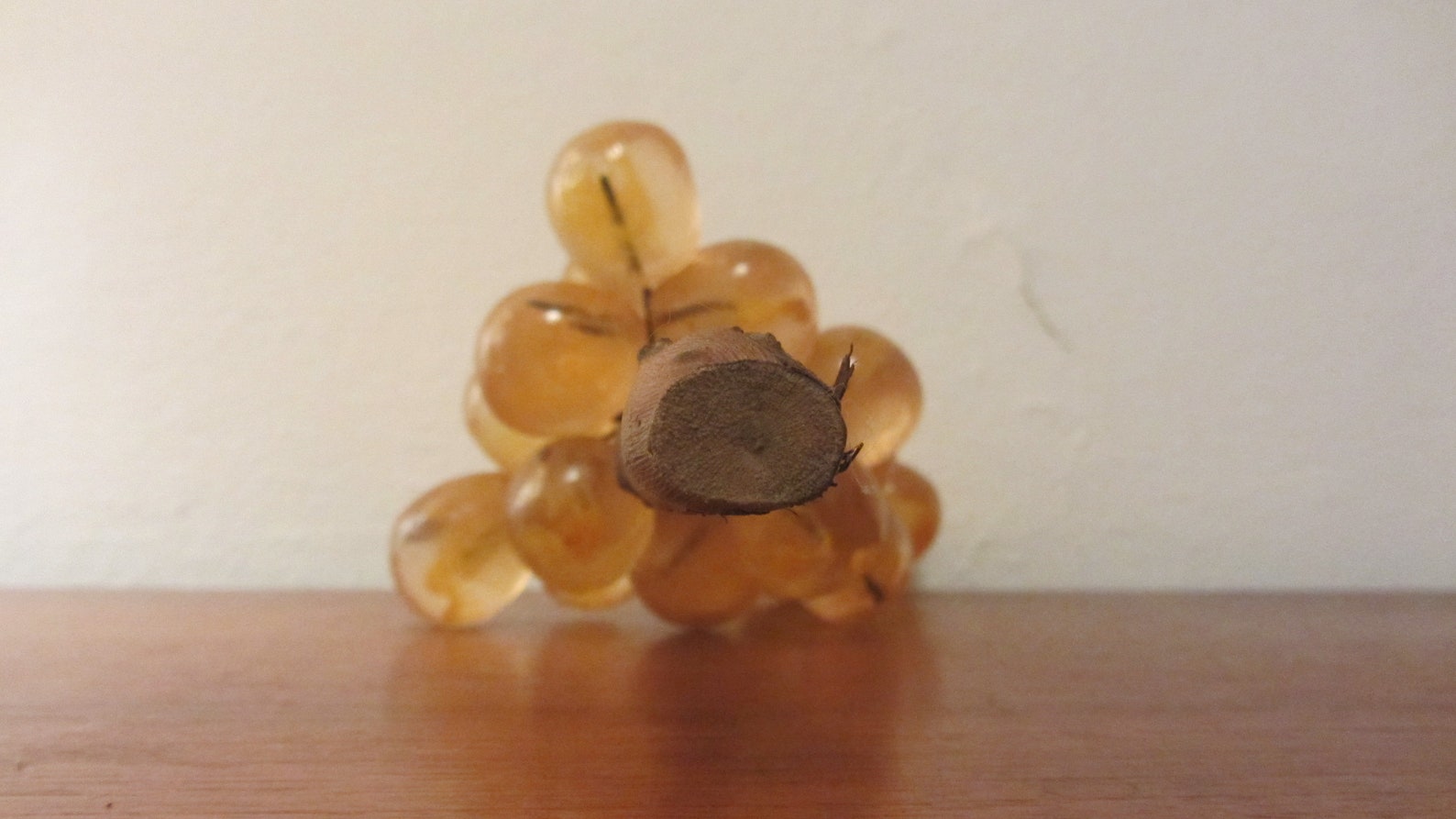Vintage Amber Colored Lucite/acrylic/resin Bunch/cluster of Large ...