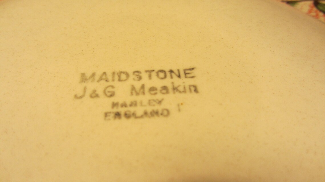 EVE MIDWINTER - J & G Meakin Studio - "maidstone" Earthenware Series ...