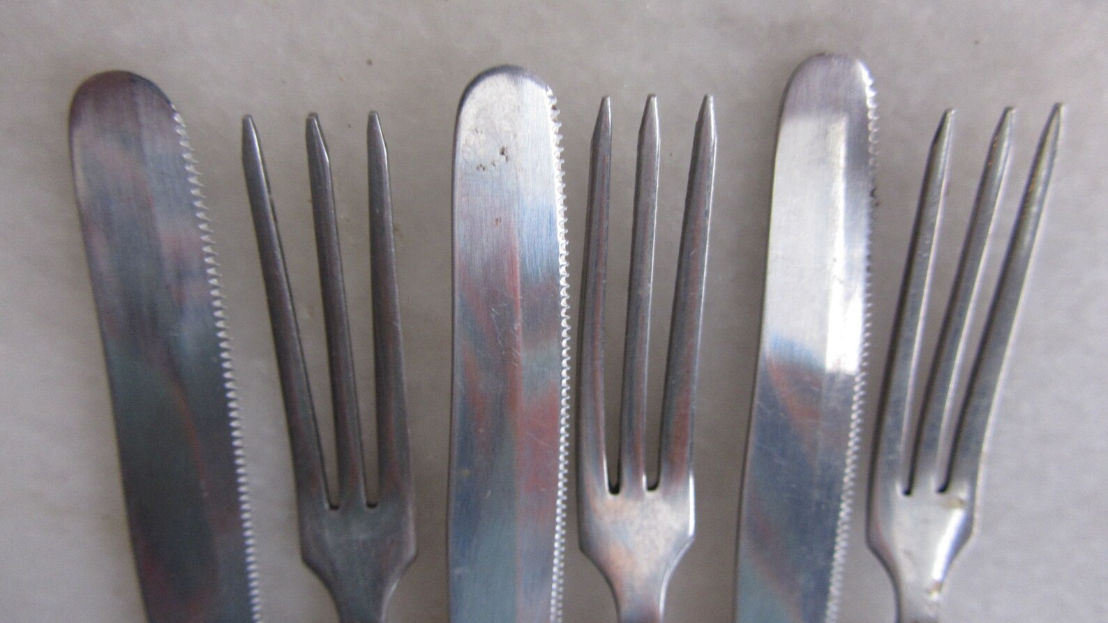 SOLINGEN Rostfrei Stainless Six-pieces Cutlery Set of 3 - Etsy