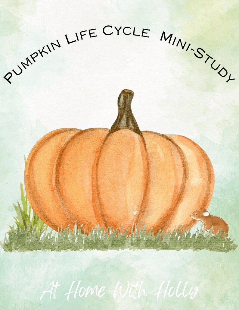 Pumpkin Mini Unit Study | Homeschool Digital Printable - Etsy