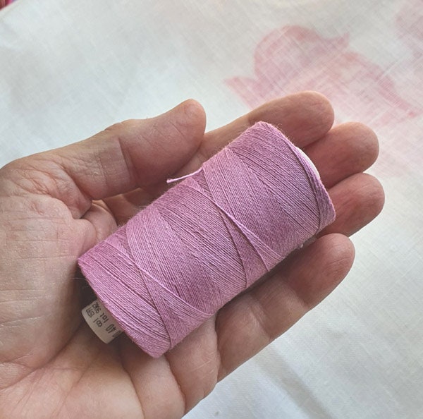 10 Colors of Linen Threads Each Linen Bobbin 500 M Linen - Etsy