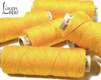 Linen Thread Set 5/10/20 Blue Denim Spools Hand & Machine | Etsy