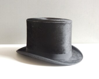 Black Paris Hat - Etsy