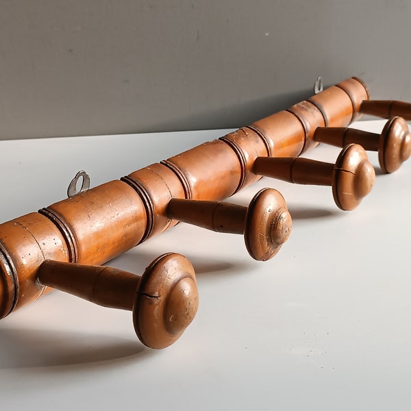 French Antique Coat Rack - Etsy