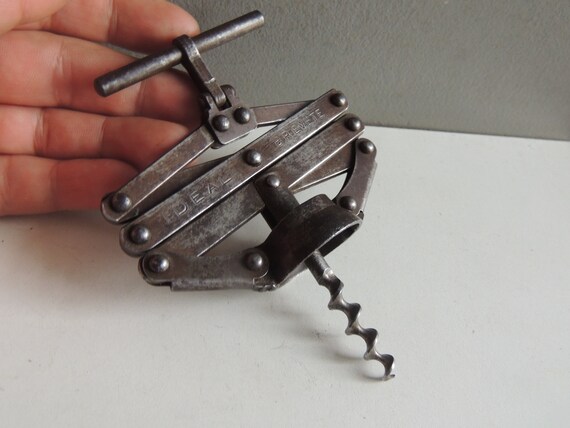 French Vintage Extensible Mechanical Corkscrew Ideal / Zigzag - Etsy
