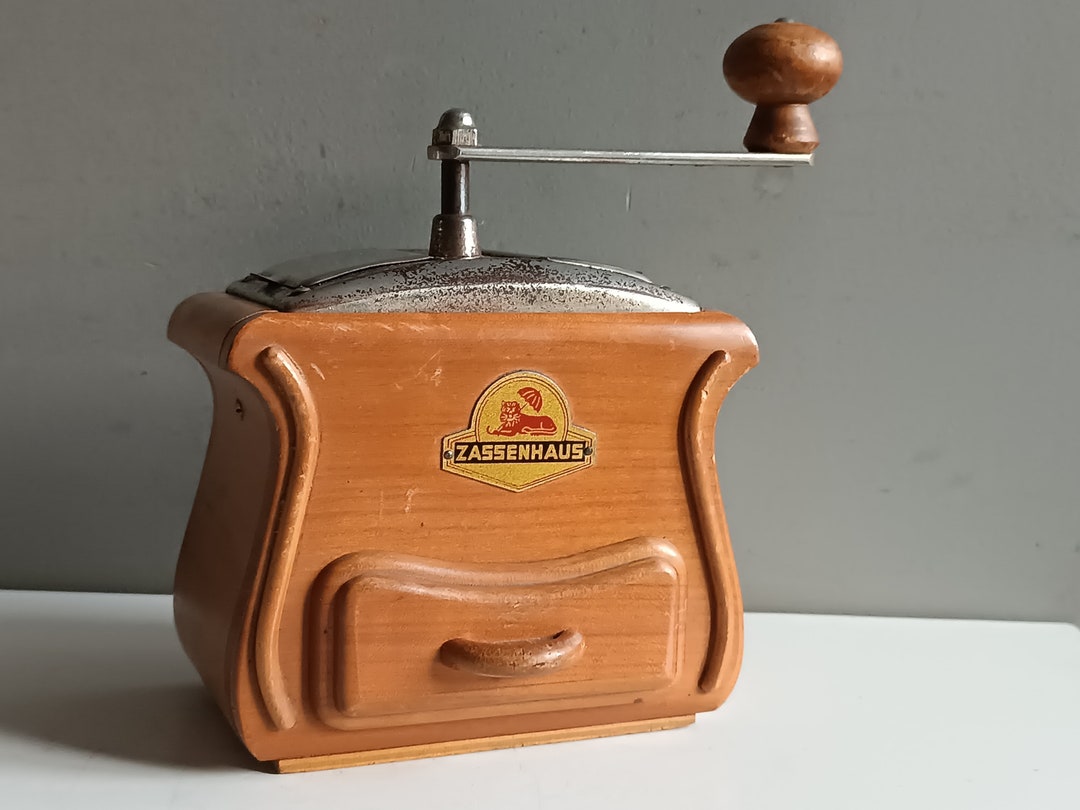 Vintage ZASSENHAUS Record Coffee Grinder / Rare and Original Pattern - Etsy