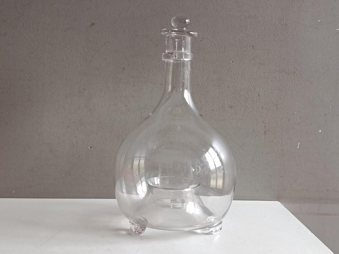 Antique French Large Blown Glass "gobe-mouches" Gobble Catch ...