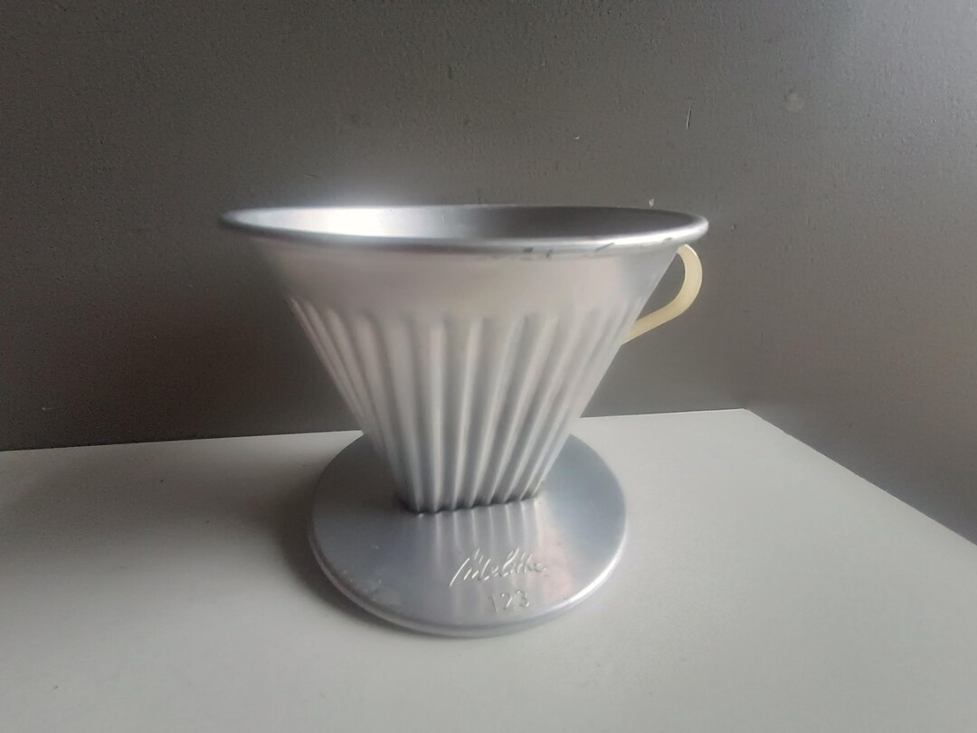 French Vintage Melitta 102 Drip Coffee Filter Holder Aluminium Metal ...