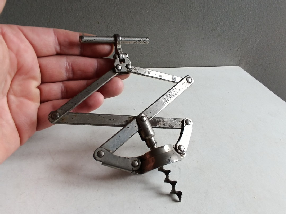 French Vintage Extensible Mechanical Corkscrew Perfect / Zigzag - Etsy