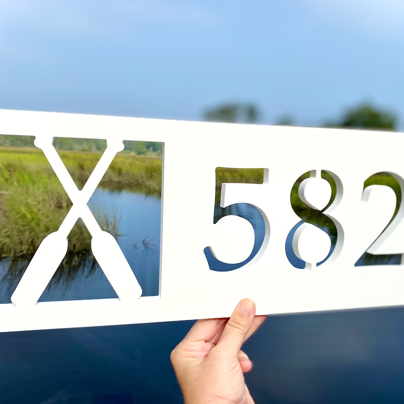 Lake House Numbers - Etsy