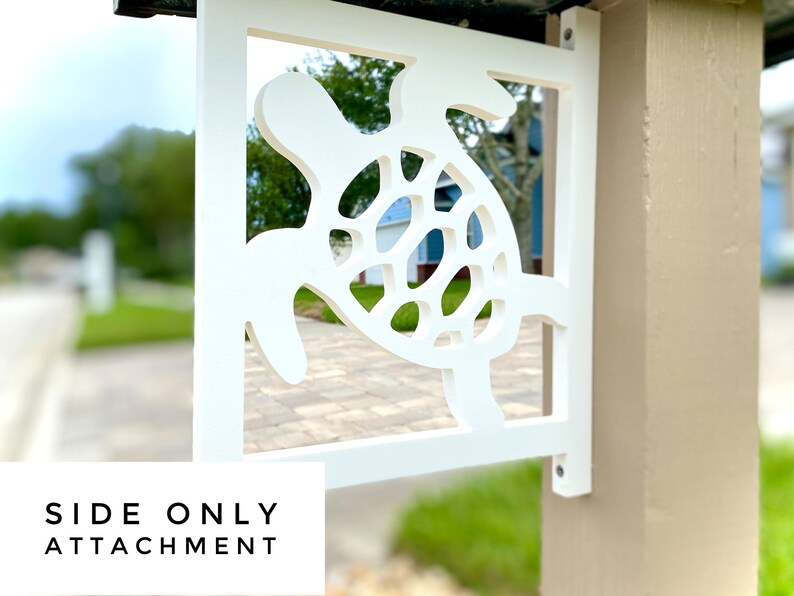 Flamingo Mailbox Bracket Weatherproof PVC Coastal Beach House - Etsy