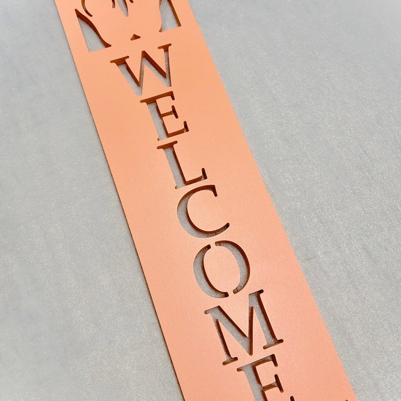 Outdoor Coastal Welcome Sign - Etsy