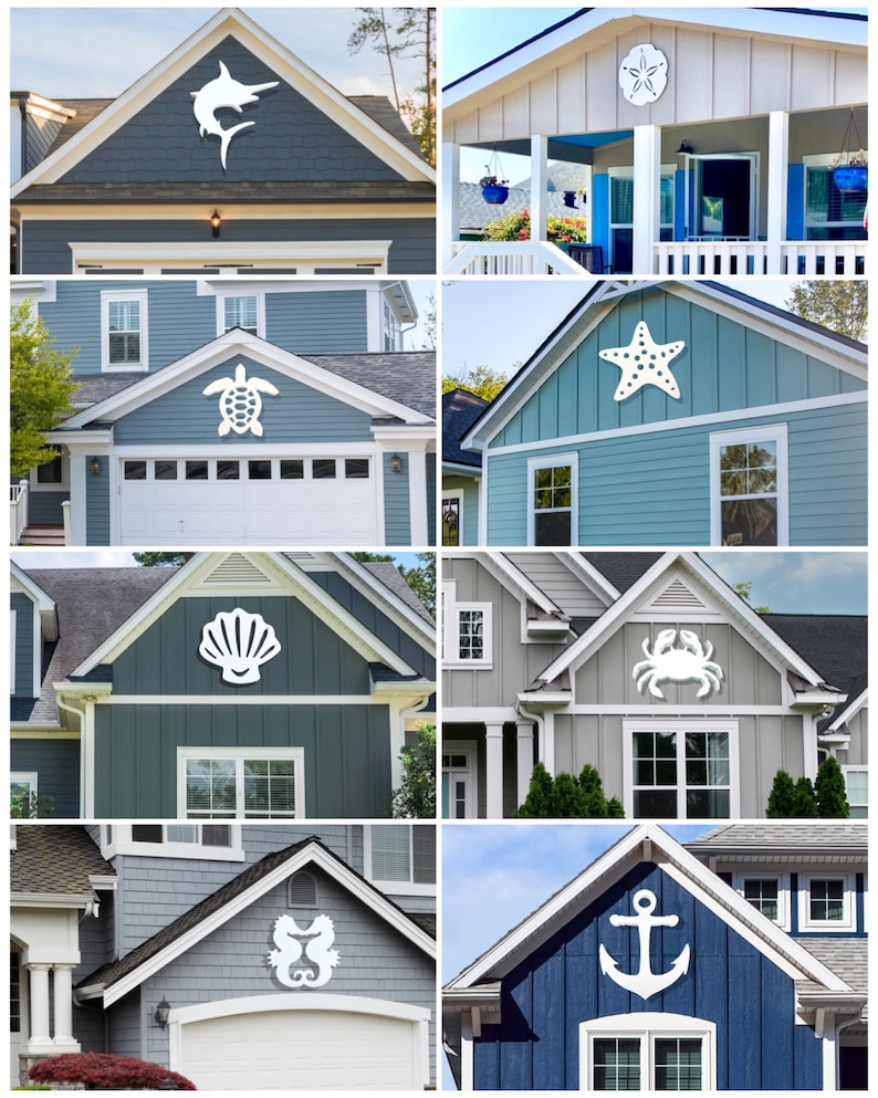 Weatherproof Sailfish Sign: Coastal Beach House Decor - Outdoor Wall ...
