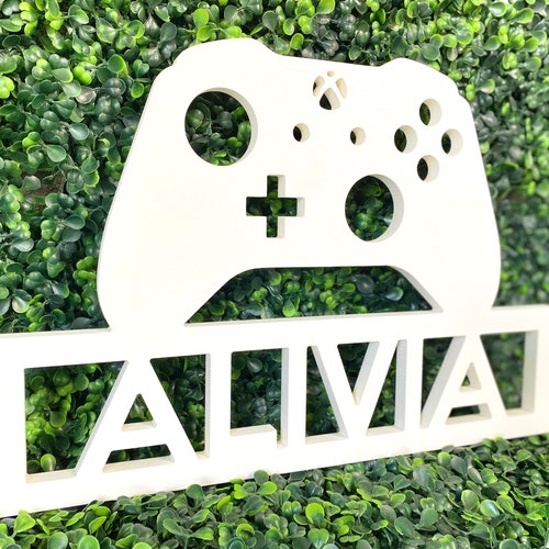 Gamer Door Hanger Sign Personalized Sign for Boys Room - Etsy