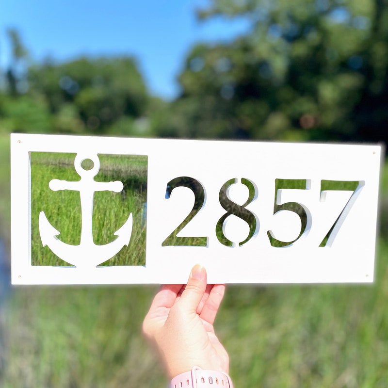 Nautical Anchor Sign - Etsy