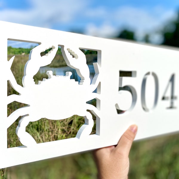 Crab Sign - Etsy