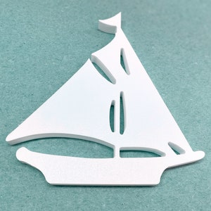 Sailboat Shutter Decorations: Weatherproof Coastal Home Decor - Shutter ...