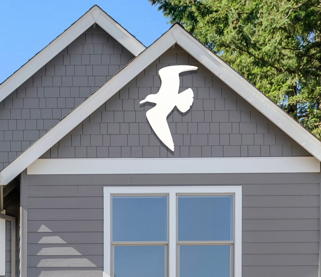 Large Weatherproof PVC Seagull: Outdoor Coastal Beach House Decor - Etsy