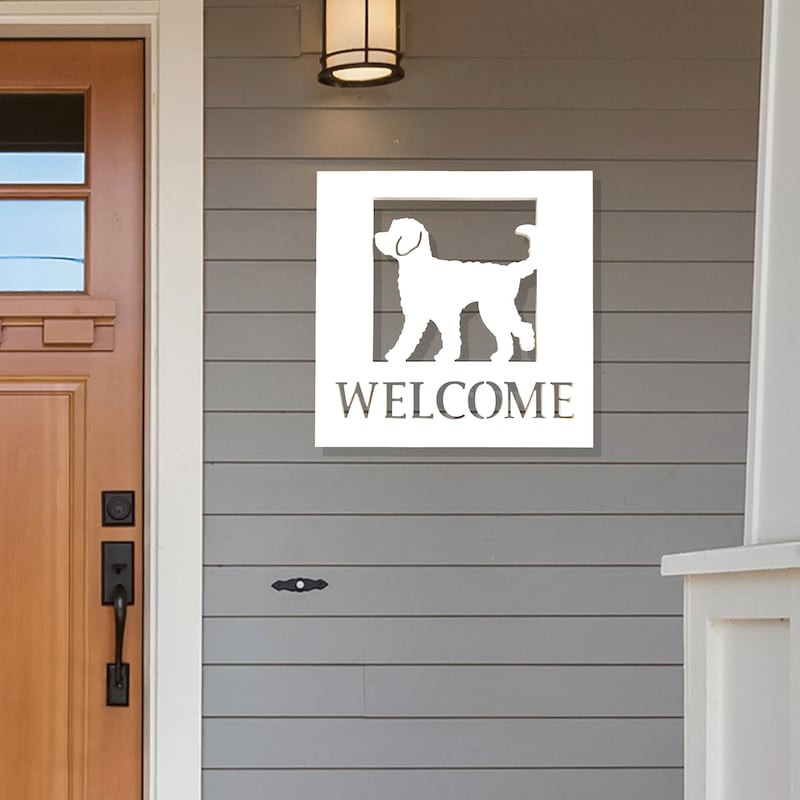 Dog Welcome Sign - Etsy