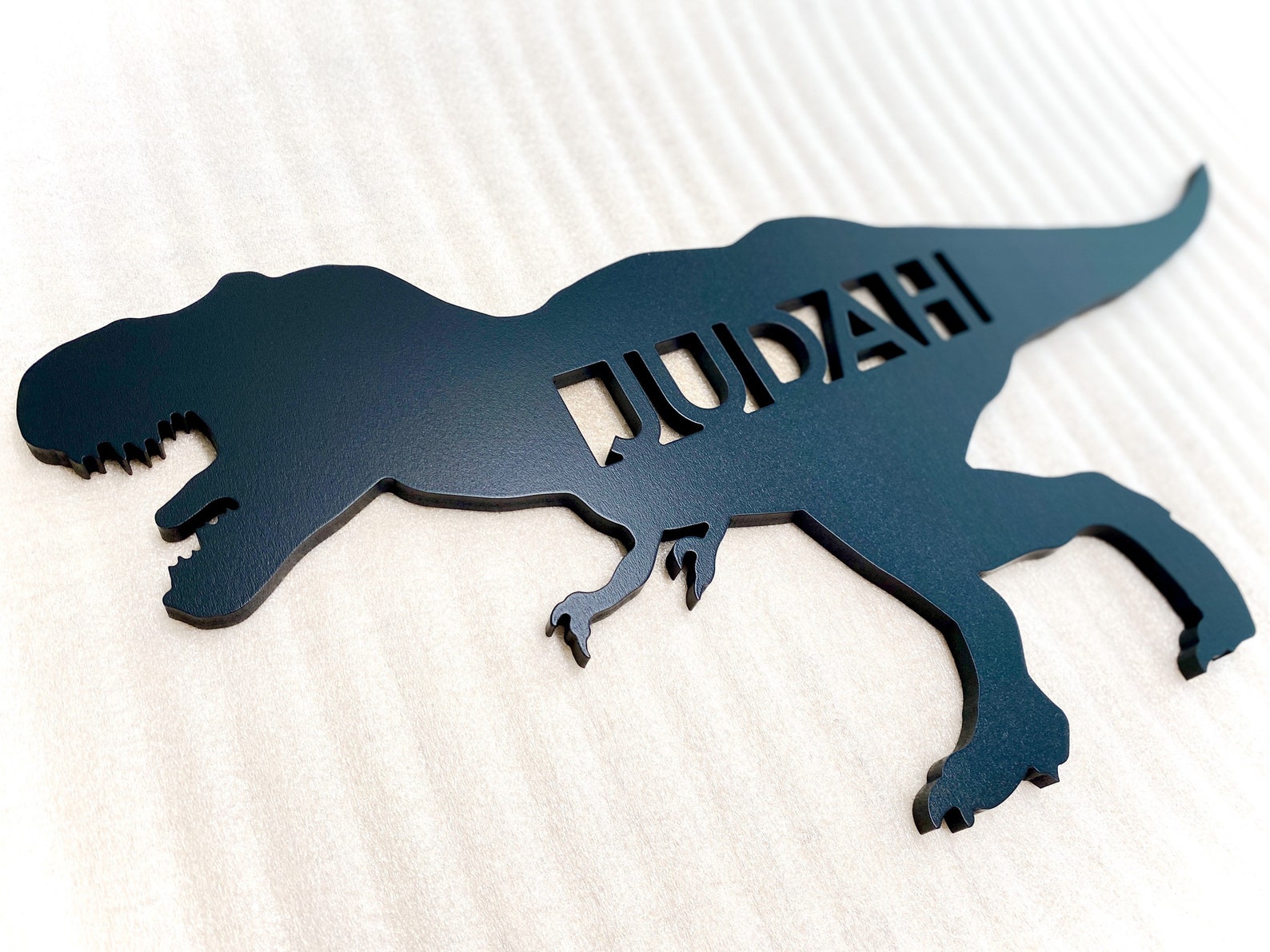 T Rex Dinosaur Name Sign Kids Dinosaur Bedroom Decor Boys - Etsy
