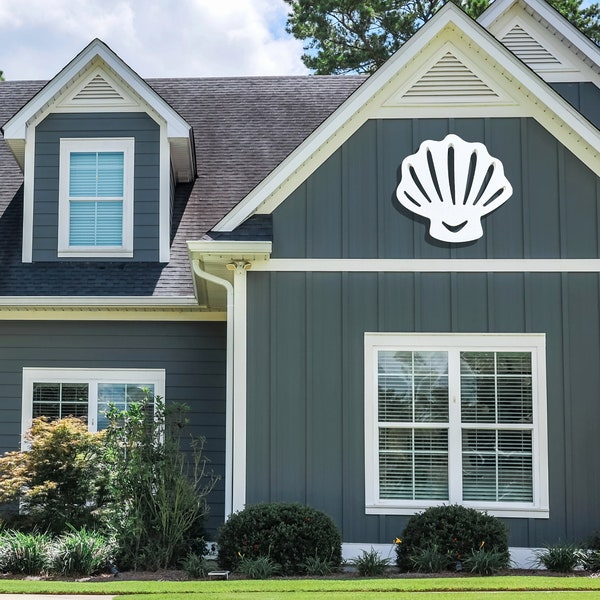 Big Seashell Wall Art - Etsy