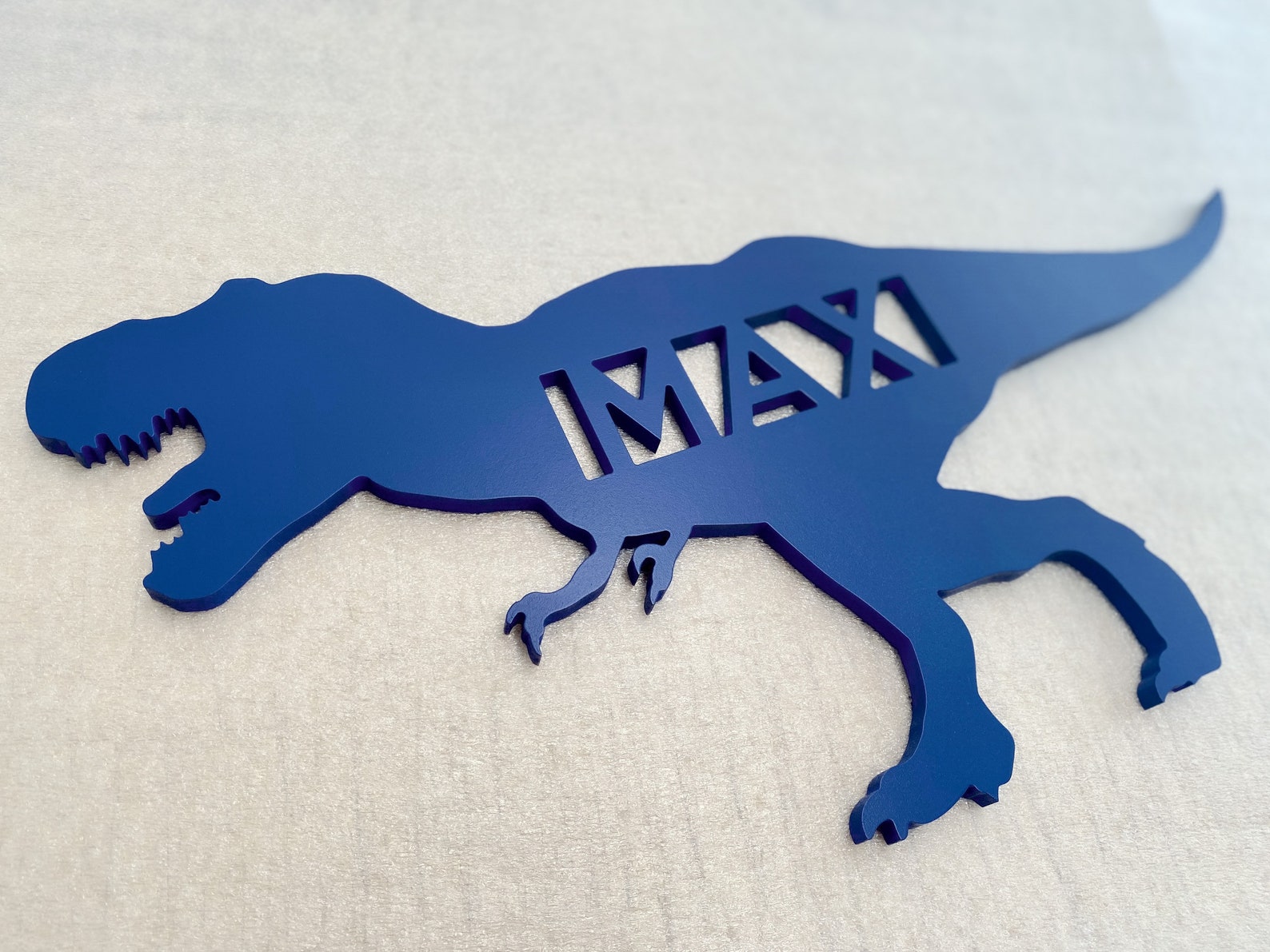 T Rex Dinosaur Name Sign Kids Dinosaur Bedroom Decor Boys - Etsy