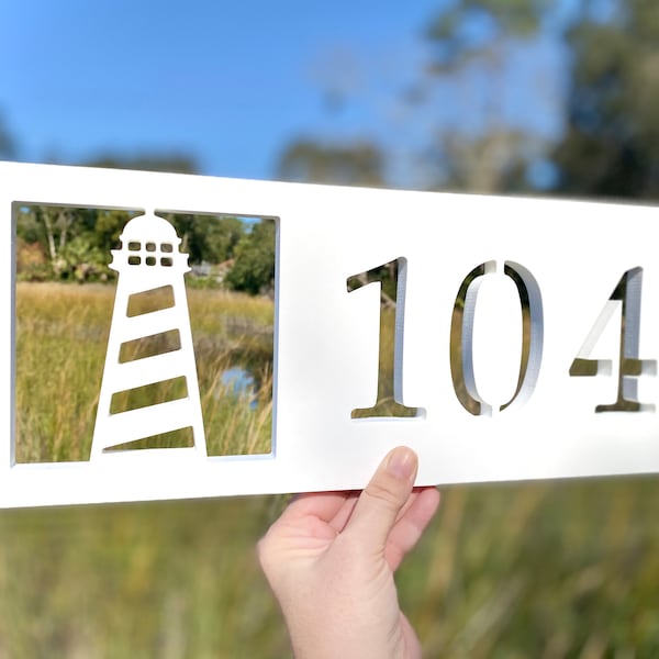 Lighted Address Numbers - Etsy