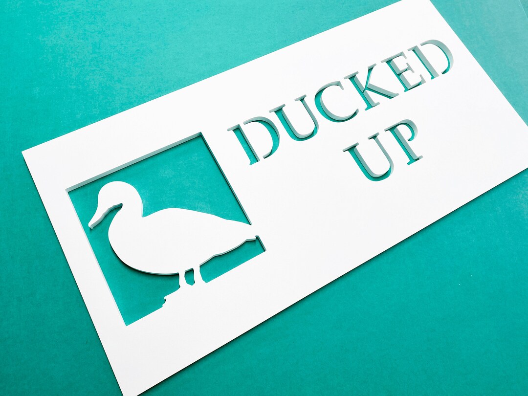 Personalized Duck House Sign: Weatherproof PVC Lake House Decor - Etsy