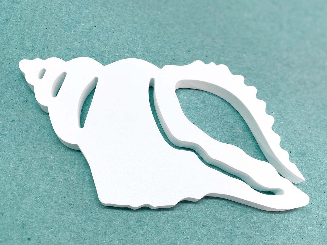 Conch Shell Shutter Add-on Decorations Set, Weatherproof PVC Exterior ...