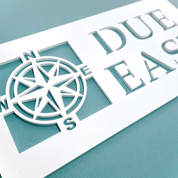 Compass Rose Sign - Etsy