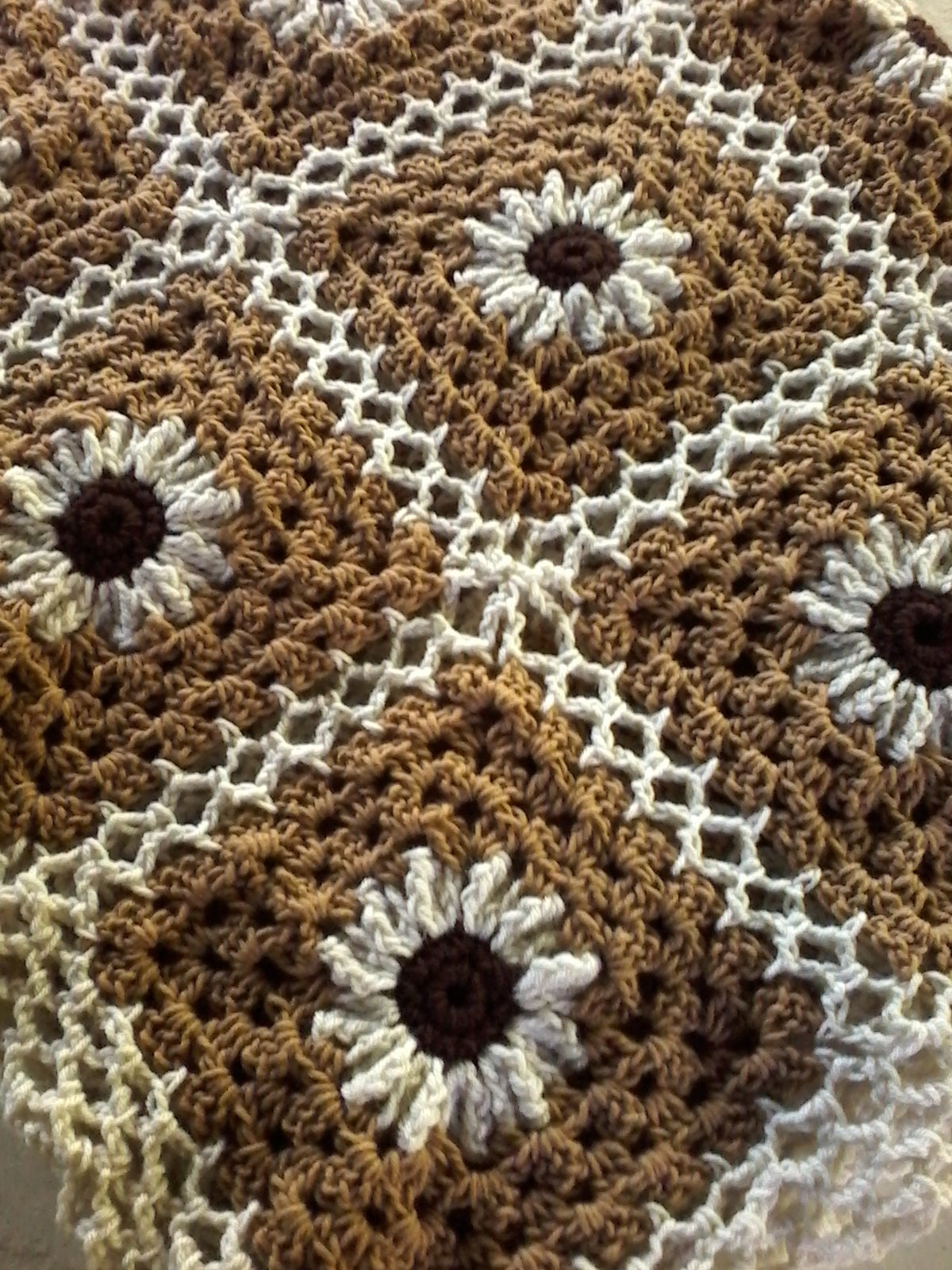 Daisy Afghan - Etsy