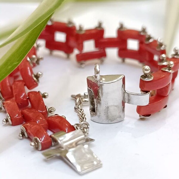 Coral Bracelet - Etsy